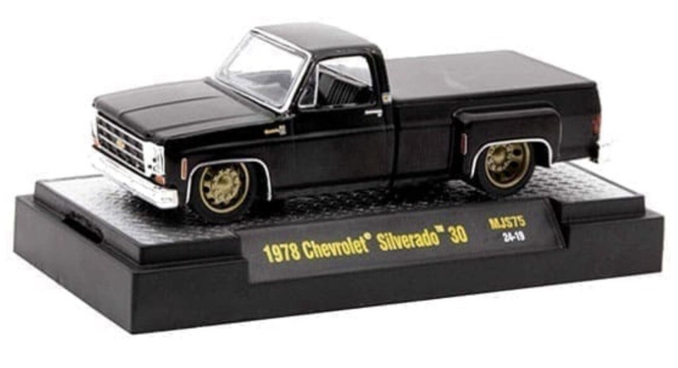 M2 MACHINES 1978 CHEVY SILVERADO SUPER 30 DUALLY SQUAREBODY HOBBY ...