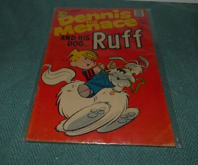 VINTAGE DENNIS THE MENACE AND HIS DOG RUFF COMIC BOOK NO. 1 1961 | eBay