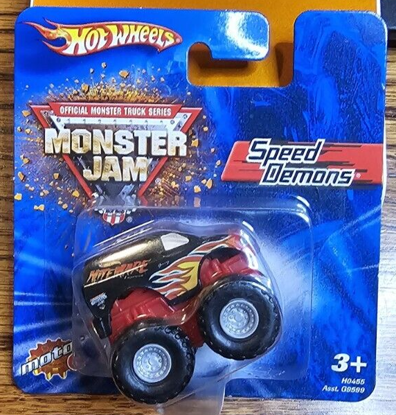2004 Hot Wheels Monster Jam SPEED DEMONS Nitemare--Brand NEW | eBay
