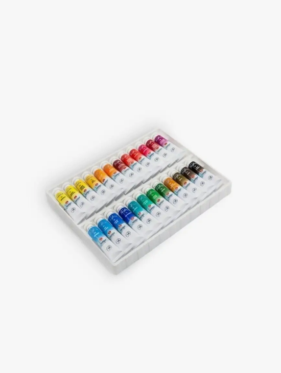 White Nights Watercolor paints in Tuby 24 colors, 10 ml Nevskaya ...