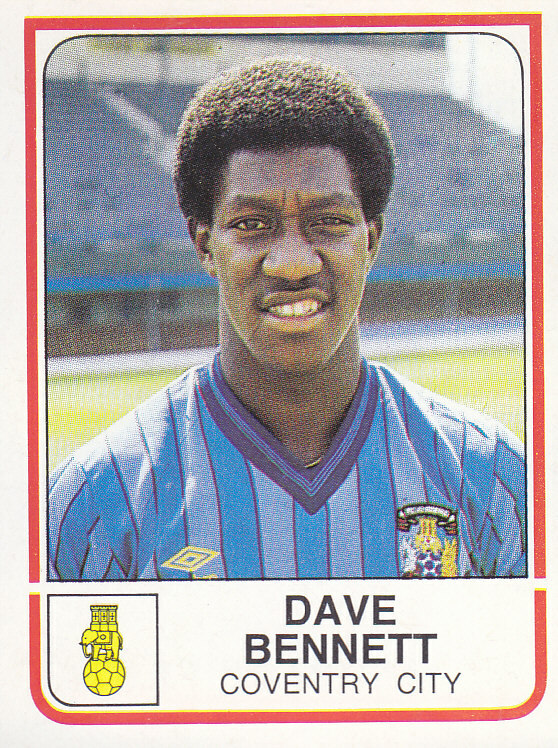 Panini - Football 84 - Dave Bennett - Coventry City - # 67 - "ROOKIE ...