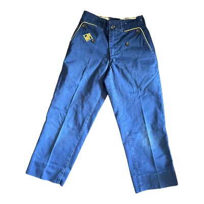 VTG BSA BOY SCOUTS OF AMERICA CUB BLUE OFFICIAL UNIFORM PANTS | eBay