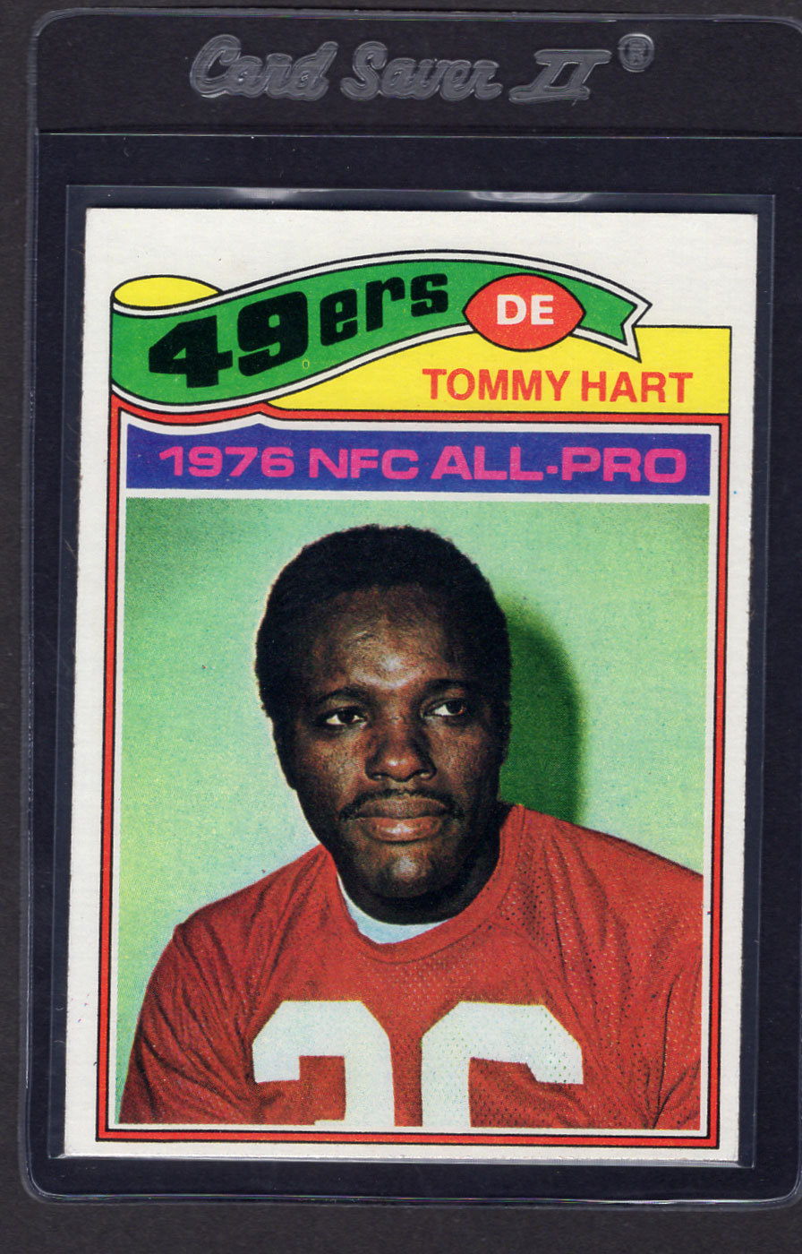 1977 Topps Tommy Hart #40 49ers NM | eBay