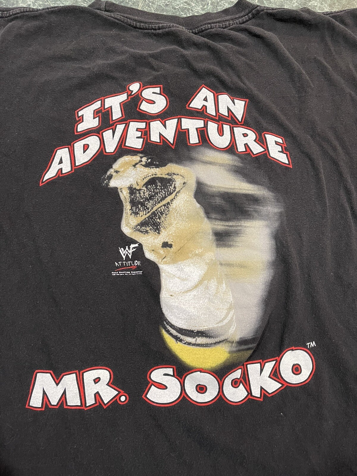 Vintage 1998 WWF Mankind Mick Foley Mr Socko Wrestlin… - Gem