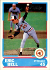 1988 Score Young Superstar #38 Eric Bell P Baltimore Orioles FREE ship ...