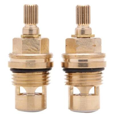 for Grohe Ceramic Hot & Cold Stem Small base 5/8" Pair | eBay