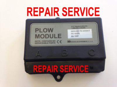 REPAIR SERVICE for PLOW MODULE 44354 for Fisher western blizzard 4 pin ...