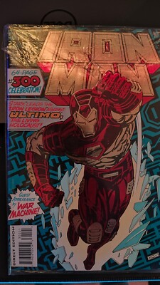 Iron Man #300 Foil Cover Jan 1994 Marvel Direct Edition B&B | eBay