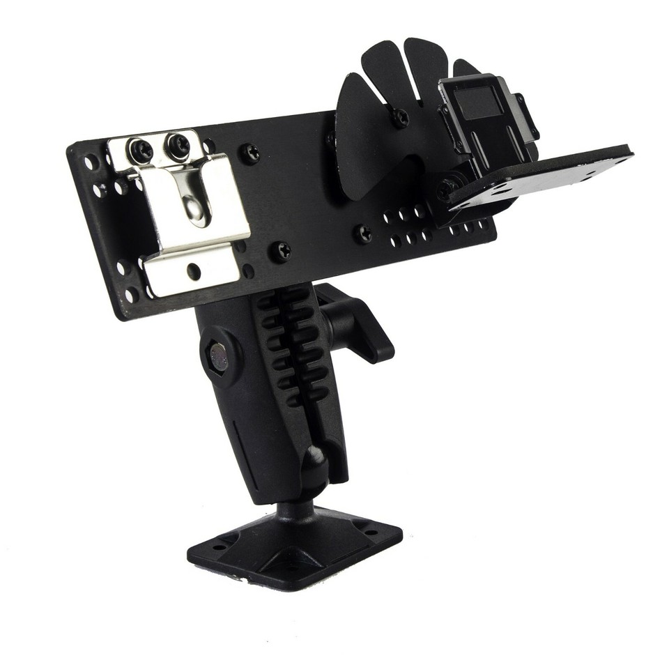 Kenwood TM-D710 TM-V71 D700 TS-480 Desk Drill Base And Mic Holder Mount ...