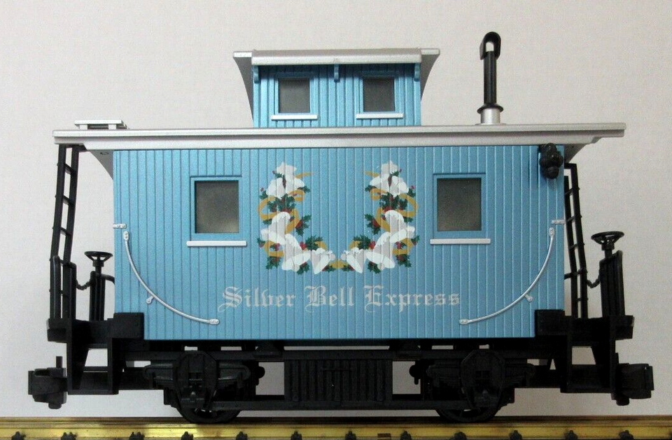 LIONEL SILVER BELL EXPRESS CABOOSE W/ CHRISTMAS SOUND | eBay
