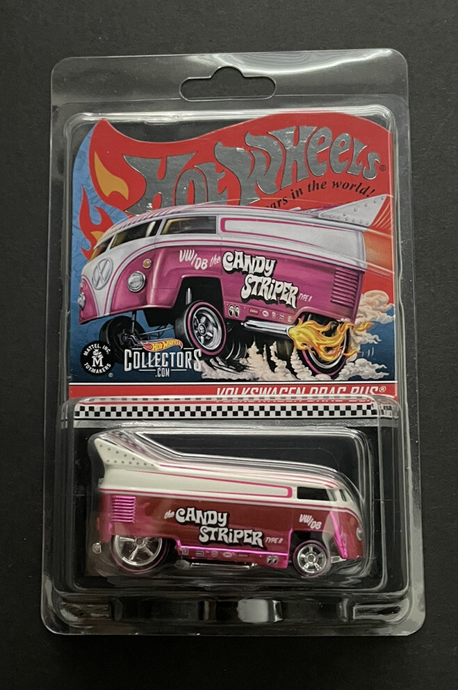 Hot Wheels RLC RedLine Club Exclusive VOLKSWAGEN DRAG BUS Pink CANDY ...
