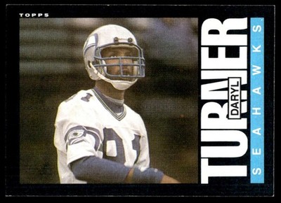 1985 Topps Daryl Turner Seattle Seahawks #391 | eBay