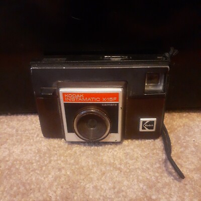 KODAK INSTAMATIC X-15F Film Camera - Vintage 1970's - UNTESTED | eBay