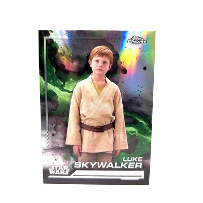 Luke Walker #70 Obi-Wan Kenobi Star Wars Topps Chrome 2024 Card Silver ...