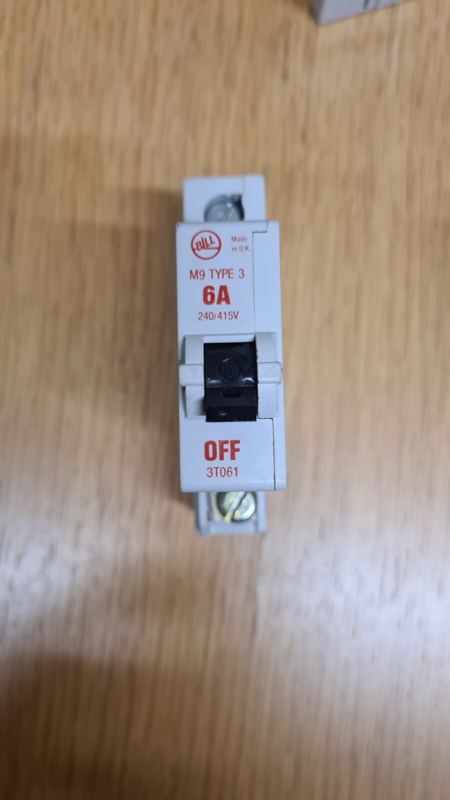 MEM/BILL/MEMSHEILD/EATON/DELTA/TALISMAN BS3871 M9 Circuit Breakers ...