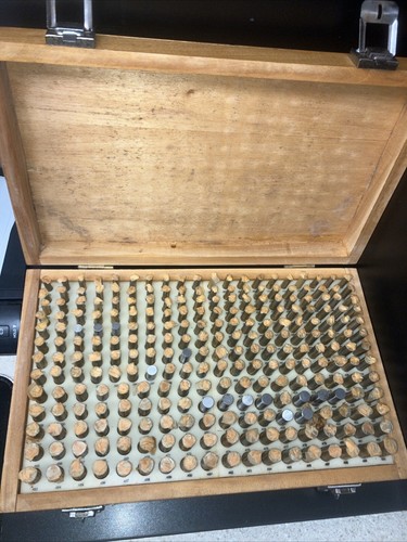 COMPLETE PRECISION PIN GAGE SET M2 MINUS .251"-.500" | eBay