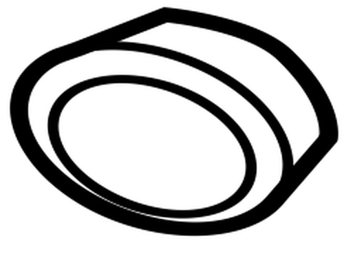 MR450701 Mitsubishi Seal ring, exhaust pipe MR450701, New Genuine OEM ...