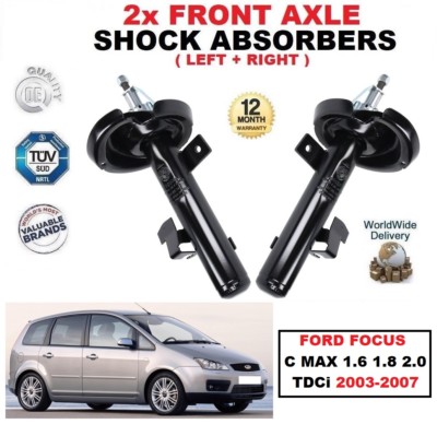 FRONT LEFT RIGHT SHOCK ABSORBERS for FORD FOCUS C MAX 1.6 1.8 2.0 TDCi ...