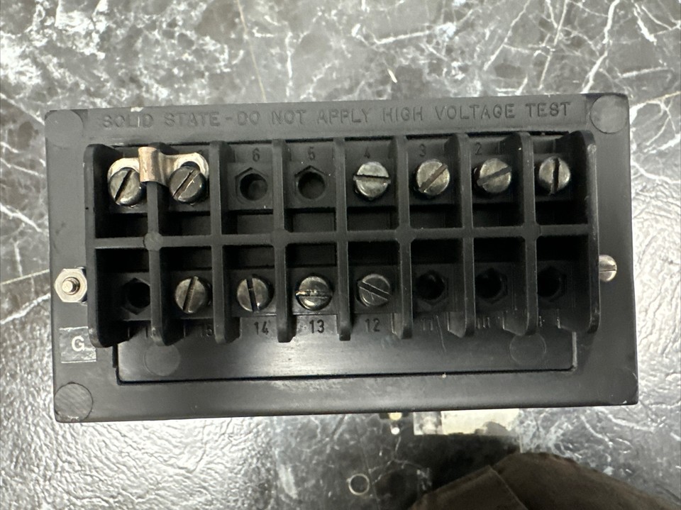 ABB 419M6573 87M Differential Relay Circuit Shield 48/125V | eBay