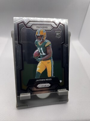 2023 Panini Prizm Jayden Reed Rookie Base #334 Green Bay Packers RC | eBay
