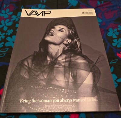 ROSIE HUNTINGTON WHITELEY - VAMP MAGAZINE - ISSUE 1 - 2014 - EMILY DIDONATO | eBay