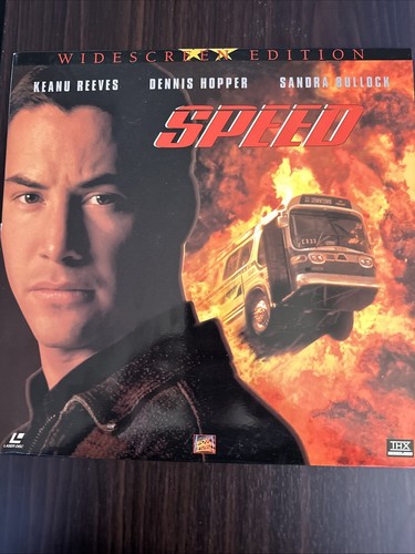 SPEED Laserdisc LD WIDESCREEN FORMAT EXCELLENT CONDITION GREAT FILM ...
