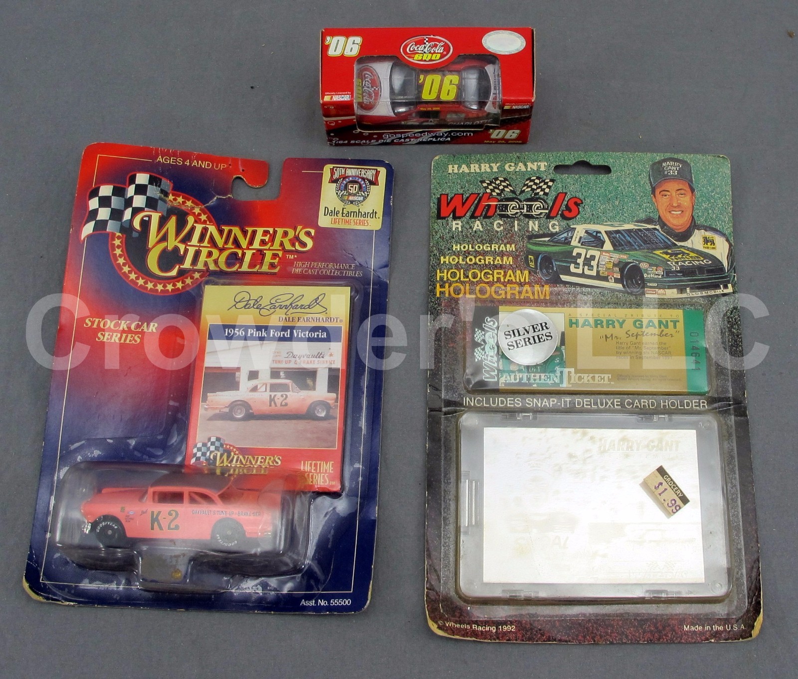 1956 Pink Victoria Harry Gant Hologram Card Earnhardt Bass Pro Shop ...