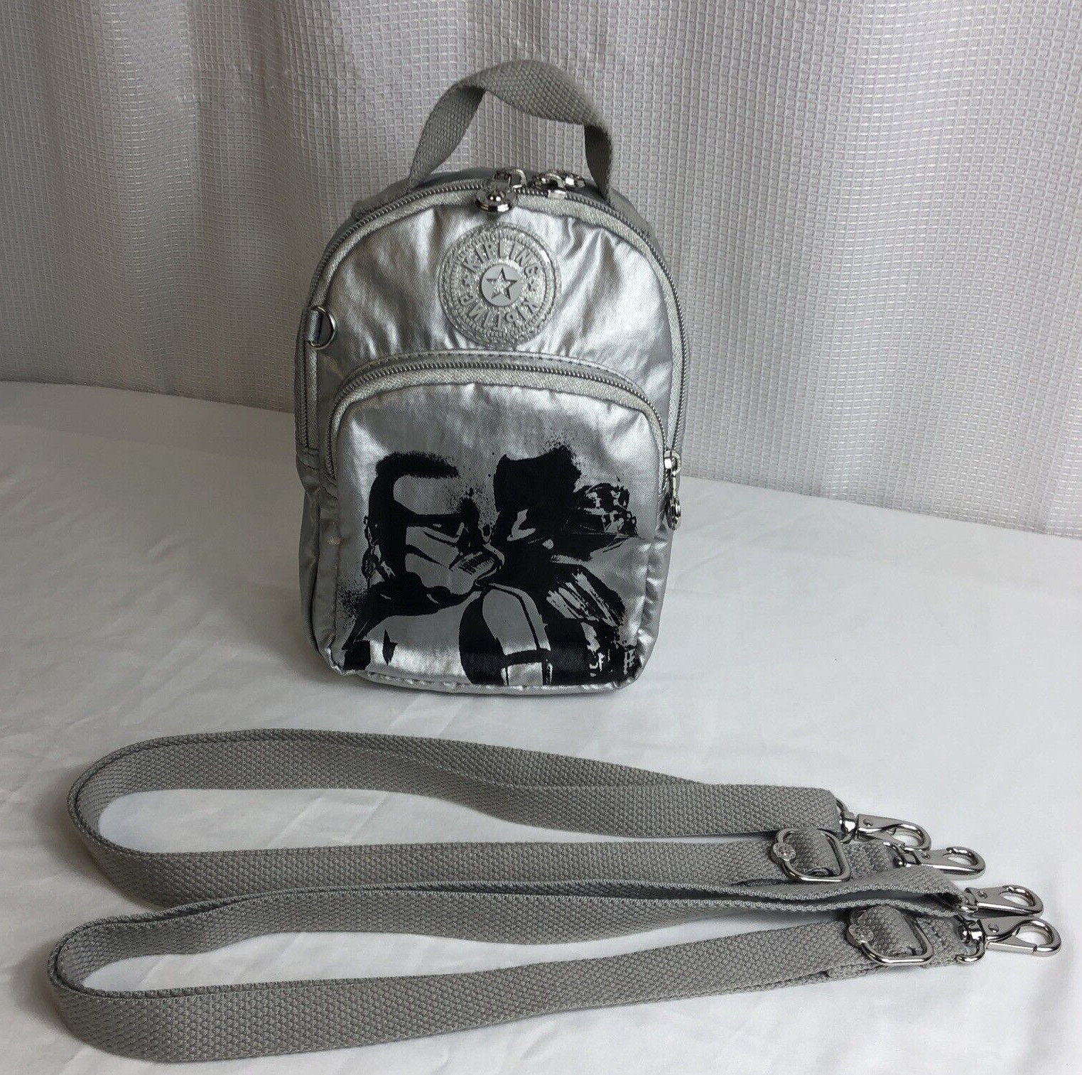Kipling Star Wars Darth Vader & Stormtrooper Silver S… - Gem