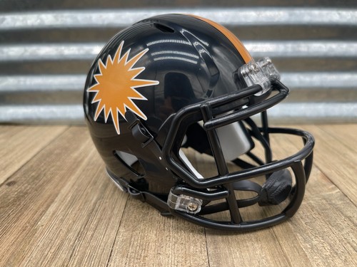 1983-1985 USFL Denver Gold Speed Mini Helmet | eBay