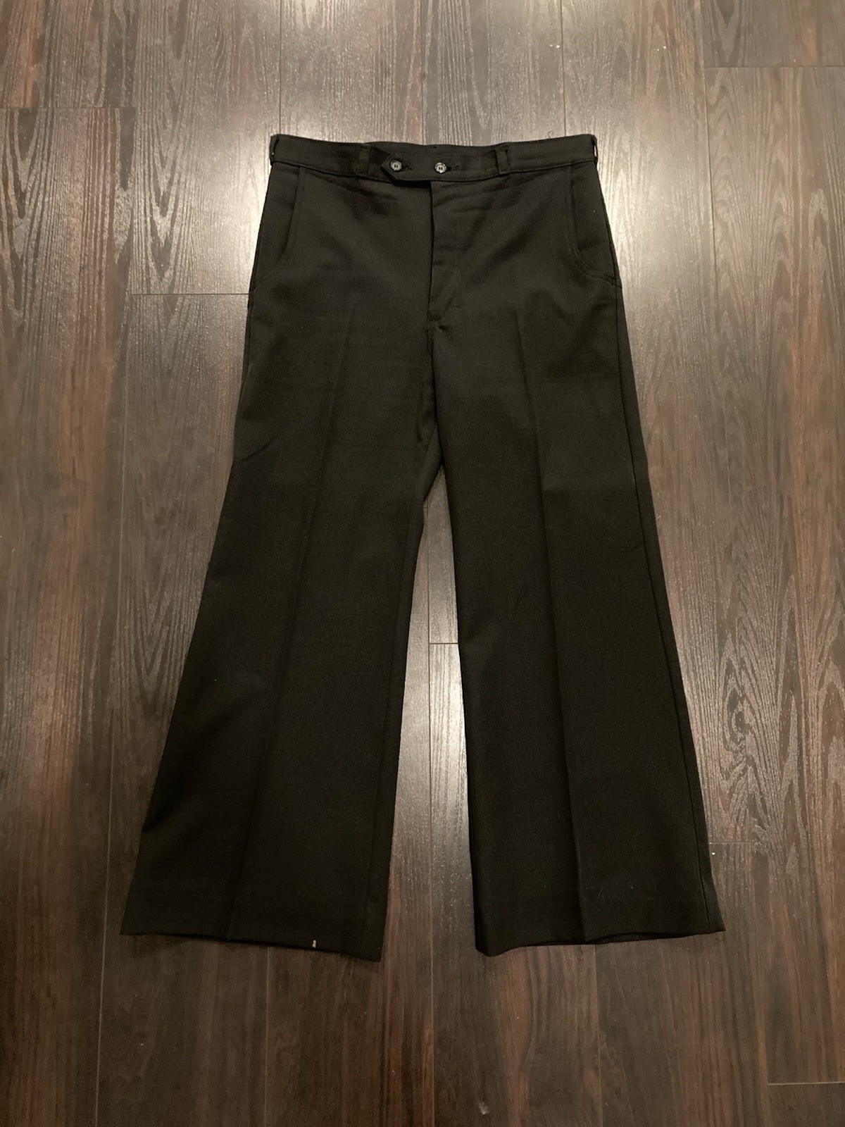 Vtg 70s Lee Pants Flare Mens Polyester Disco Rockabil… - Gem