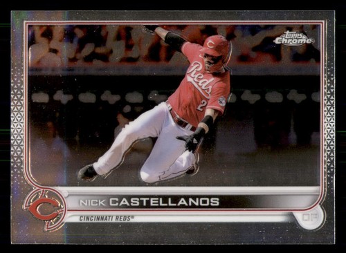 Nick Castellanos 2022 Topps Chrome #4 Cincinnati Reds | eBay
