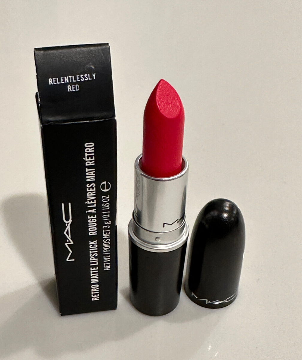 Mac Relentlessly Red Vs Ruby Woo