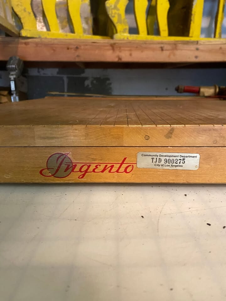 RARE HUGE Vintage Ingento No. 6 Paper/Photo Cutter 24" (61cm) x 24 ...