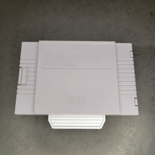 SNES NUBY Console Pin Connector Cleaner Cartridge Super Nintendo ...