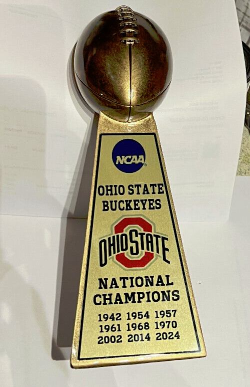 15" OHIO STATE UNIVERSITY BUCKEYES NCAA NATIONAL CHAMPION FOOTBALL ...