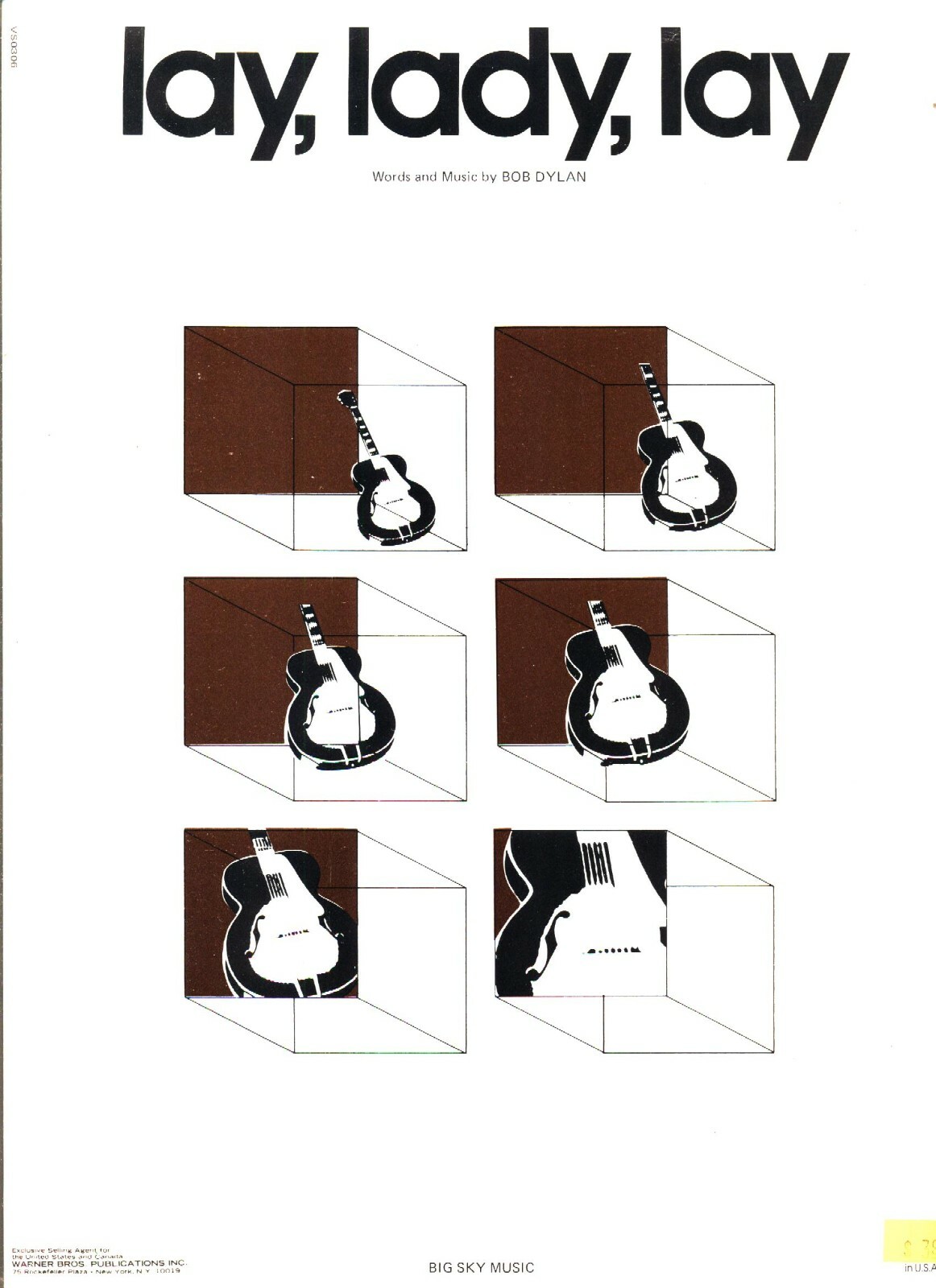 Lay Lady Lay Guitar Chords
