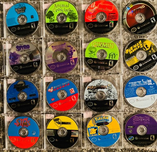 Nintendo Gamecube Video Games in CD Case Clean & Tested Choose your ...