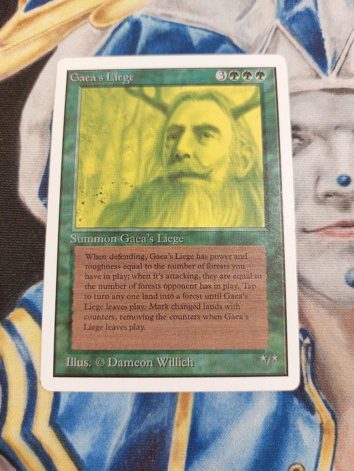 Gaea's Liege MTG Unlimited Rare Green Creature Near-Mint x1 GG2 | eBay