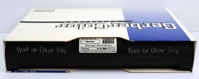 Gerber Edge LE 1 & 2 Thermal Transfer Foil DURACOAT WHITE Used | eBay