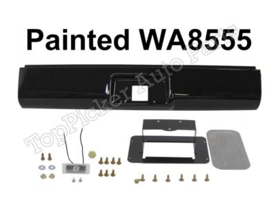 Painted Black Roll Pan Light Tailgate Relocator For Silverado Fleetside ...
