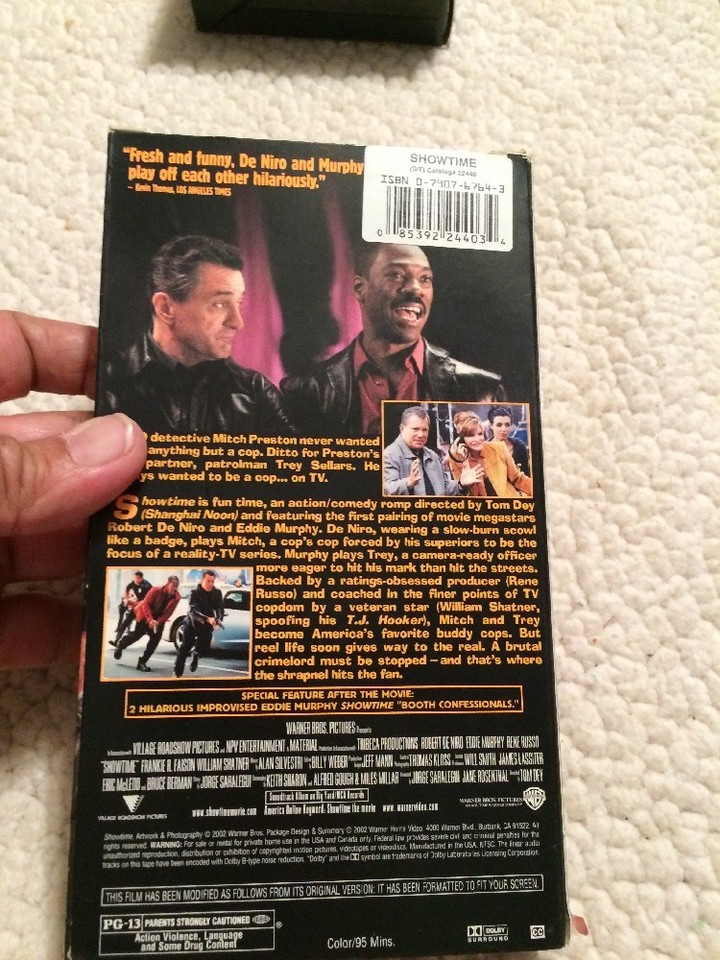 Showtime (VHS, 2002) 85392244034| eBay