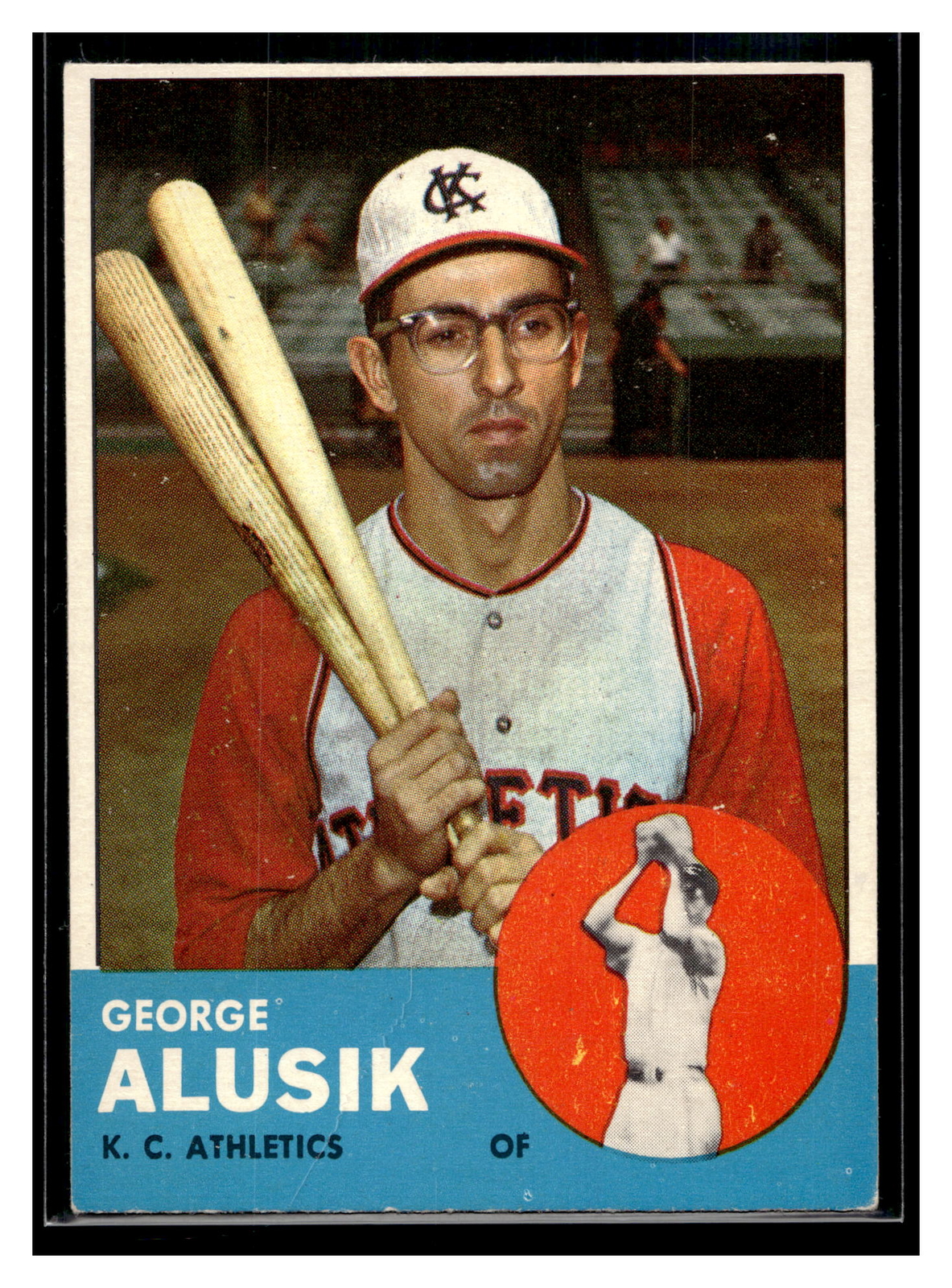 1963 Topps #51 George Alusik | eBay