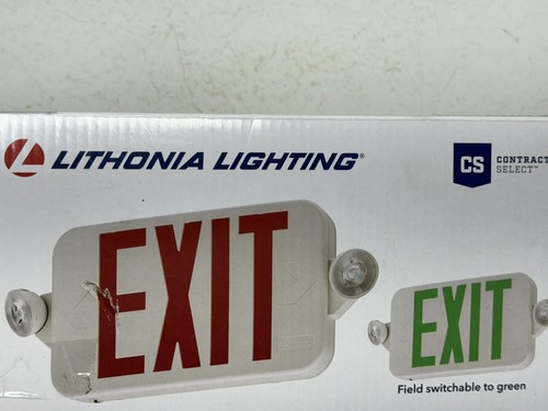 3 Exit Sign Red Replacement Lenses Covers SNAP FACE PLATES | eBay