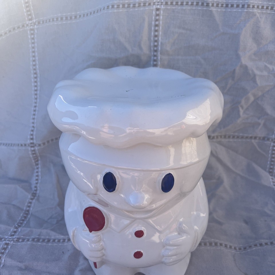 Vintage McCoy Pottery Pillsbury Doughboy Bobby The Baker #183 Ceramic ...