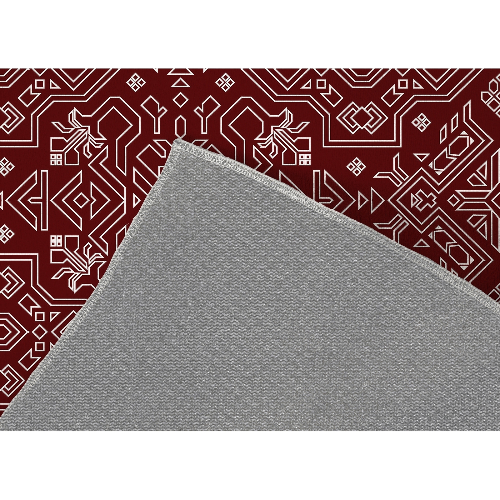 MAMLUK BURGUNDY Outdoor Rug By Kavka Designs Burgundy 3' x 5' | eBay