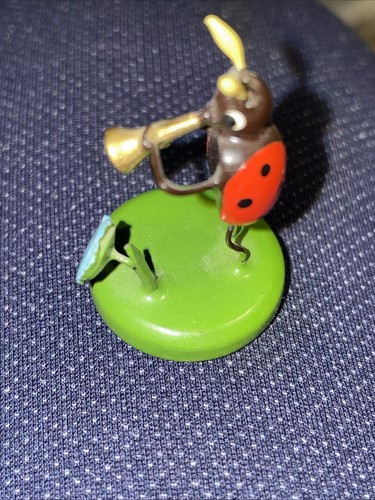 Original Erzgebirge Miniature Ladybug Orchestra Conductor Germany | eBay