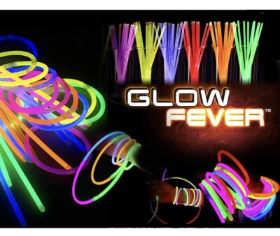 Glow Fever Glow Stick Bulk 600ct 8” Jumbo Stick, Ultra Bright | eBay