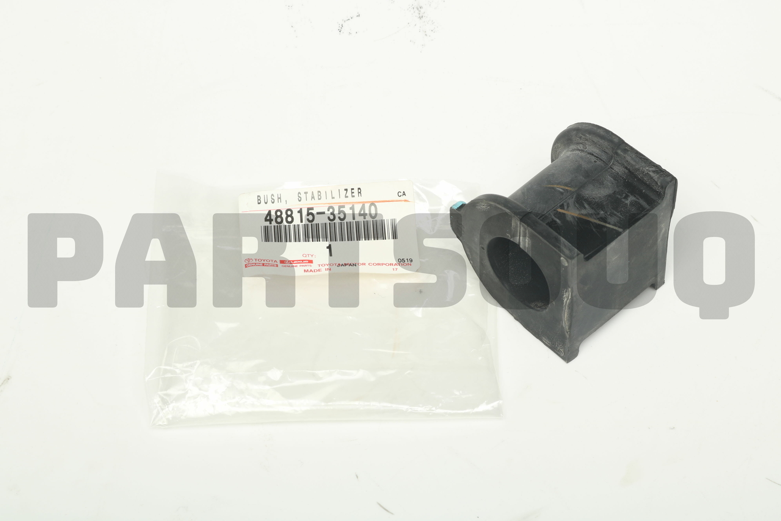 4881535140 Genuine Toyota BUSH, FRONT STABILIZER BAR, NO.1 48815-35140 ...