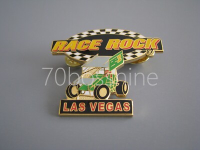 RACE ROCK RESTAURANT LAS VEGAS DIRT SPRINT CAR RACING HAT PIN LAPEL PIN ...