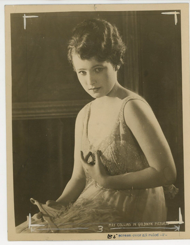 Vintage 8x10 DW Photo Silent Film Actress May Collins | eBay